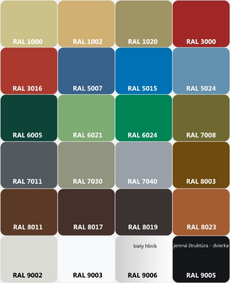 Farebné prevedenie | Marbox s.r.o.